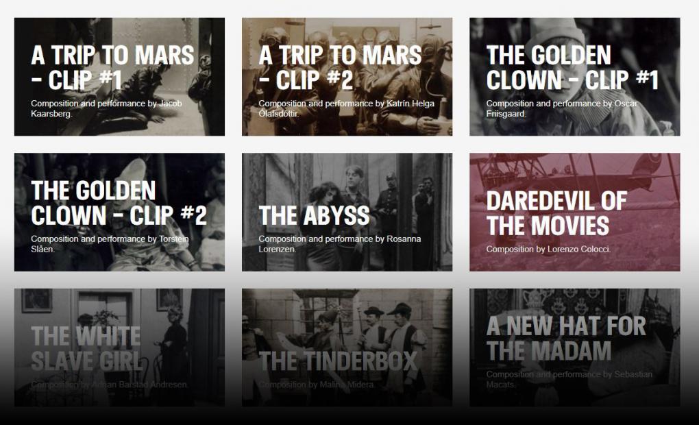 Sounding Silents | Stumfilm